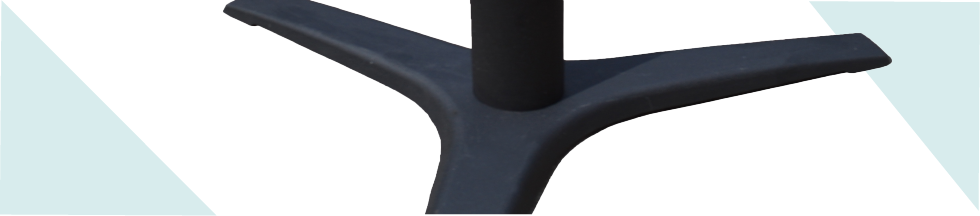 3 Prong Table Bases - JI Bases